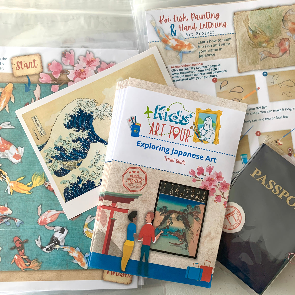 Exploring Japanese Art – Kids' Art Tour