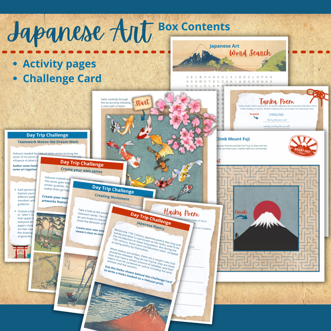 Exploring Japanese Art – Kids' Art Tour